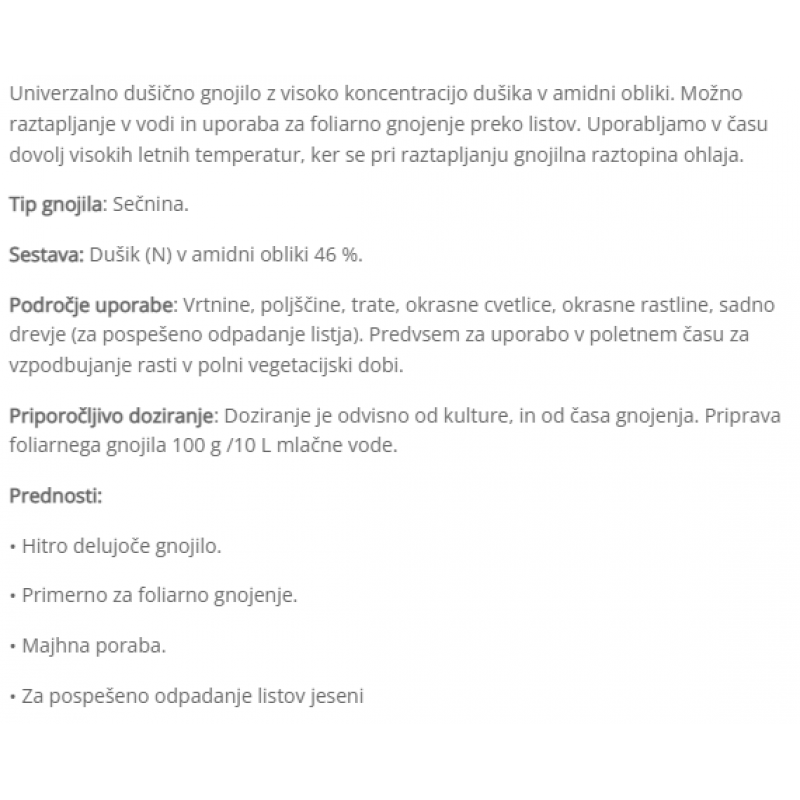 Vrtnarček UREA + MG 3kg