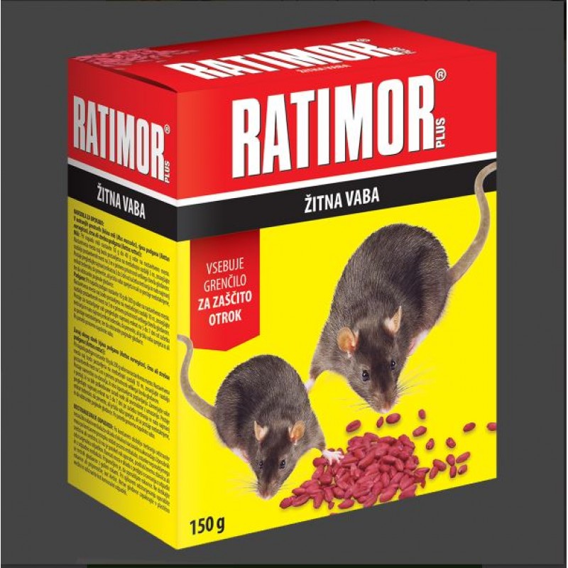 VABA ZA MIŠI RATIMOR ŽITNA VABA 150g